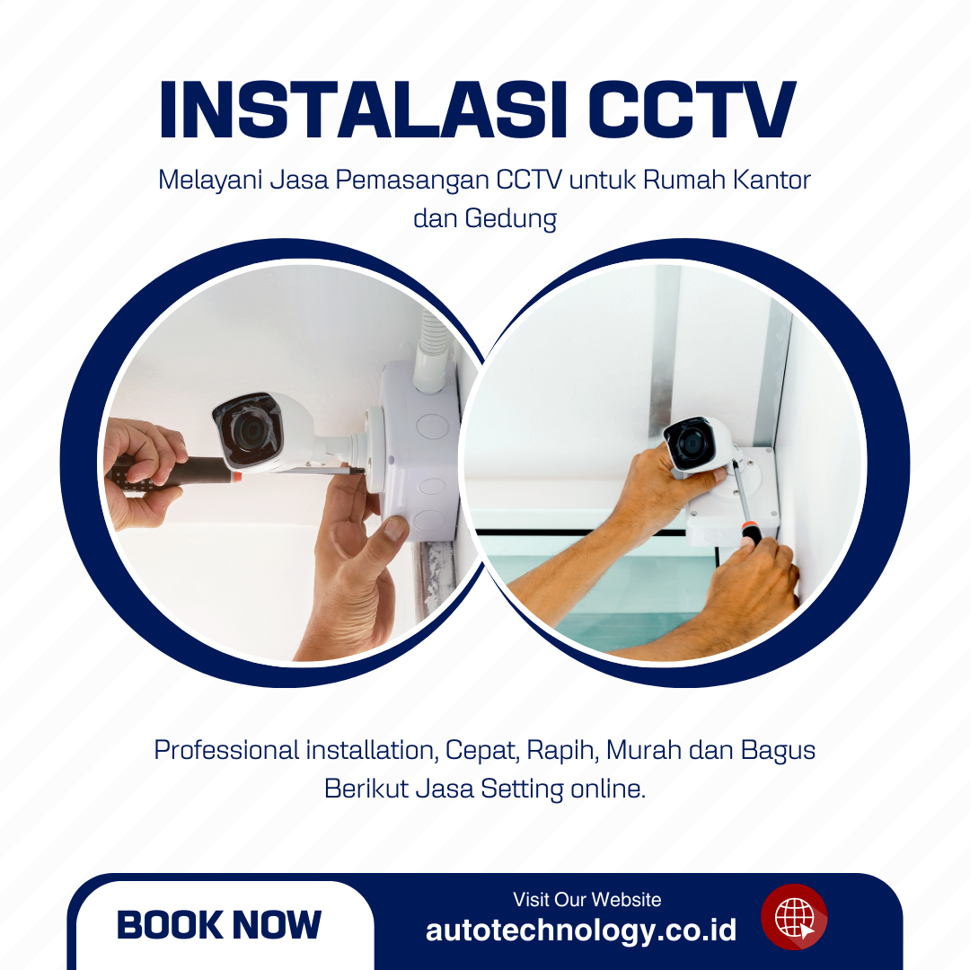 Jasa Instalasi CCTV Bandung Murah Cepat bagus - Autotechnology