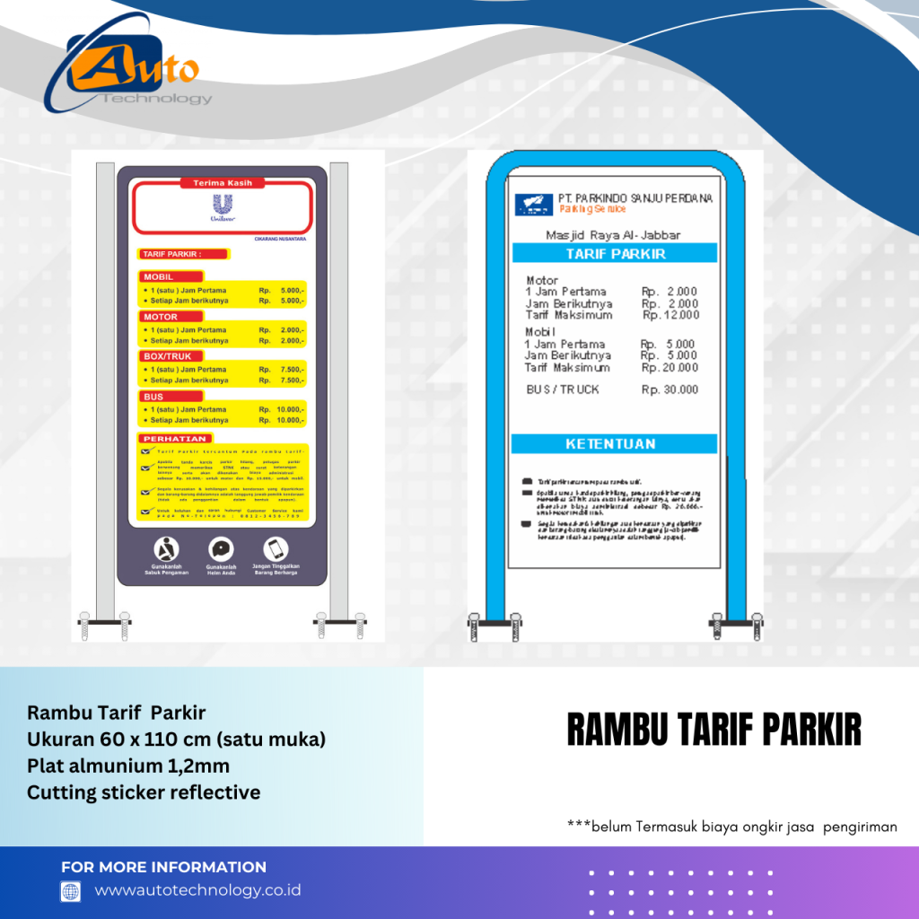 Pembuatan Rambu-rambu Custom - Bandung 2025